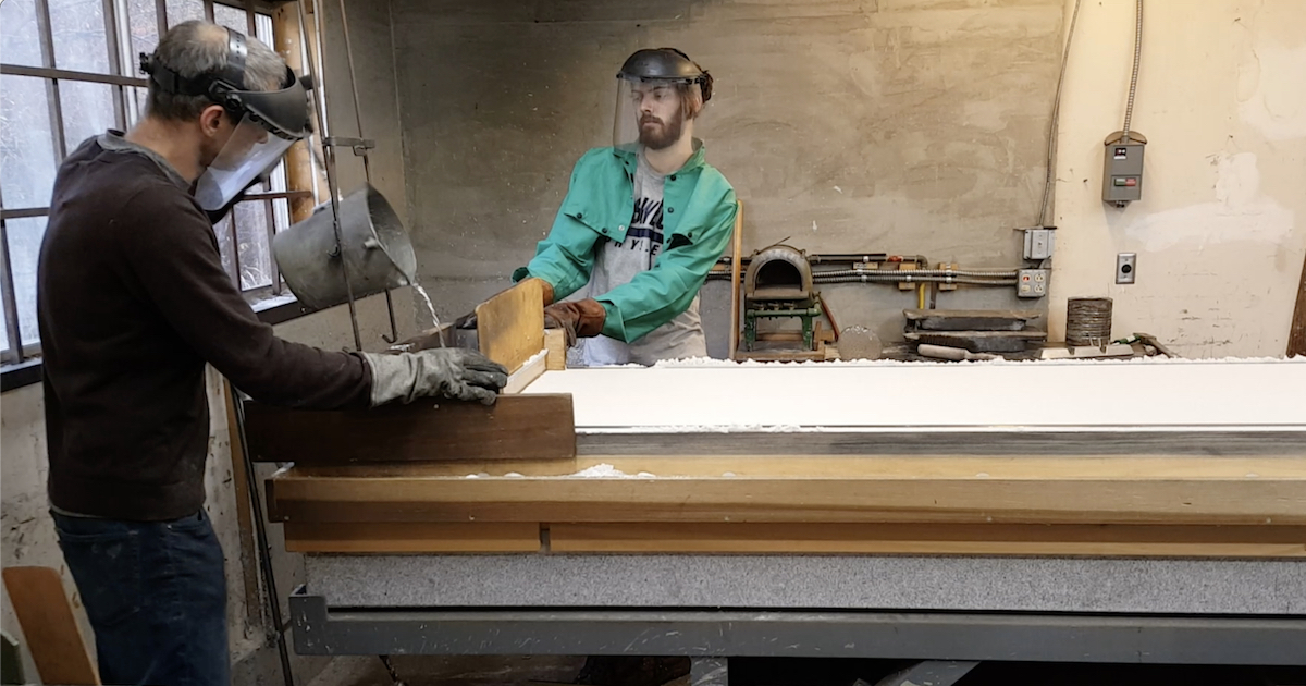 Casting Pipe Metal on Sand | Vox Humana